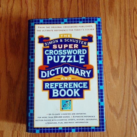 Other | The Ultimate Crossword Puzzle Reference Bo | Poshmark